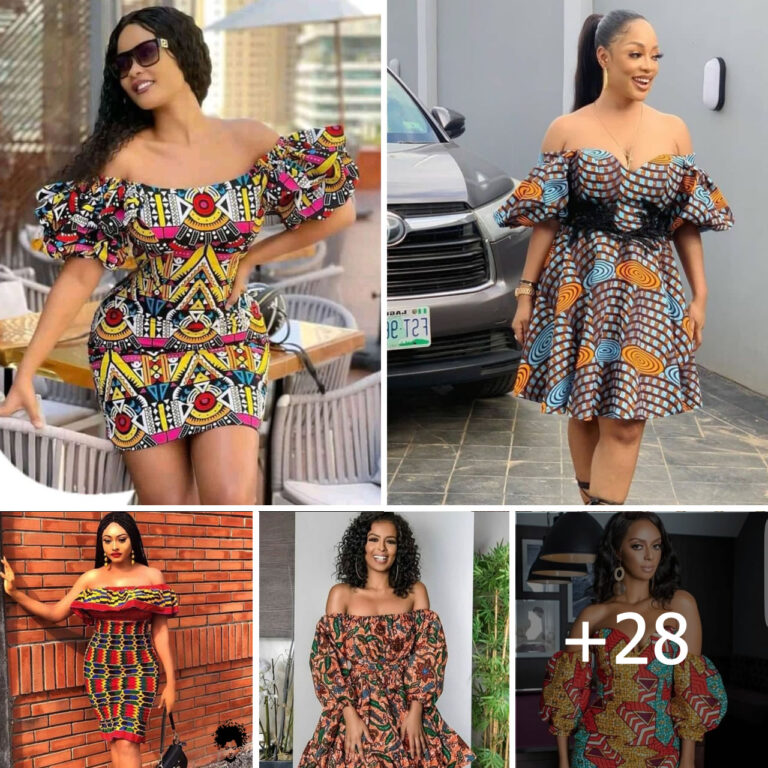 40 Fascinating Ankara Short Gown Dress Styles For A Stylish And
